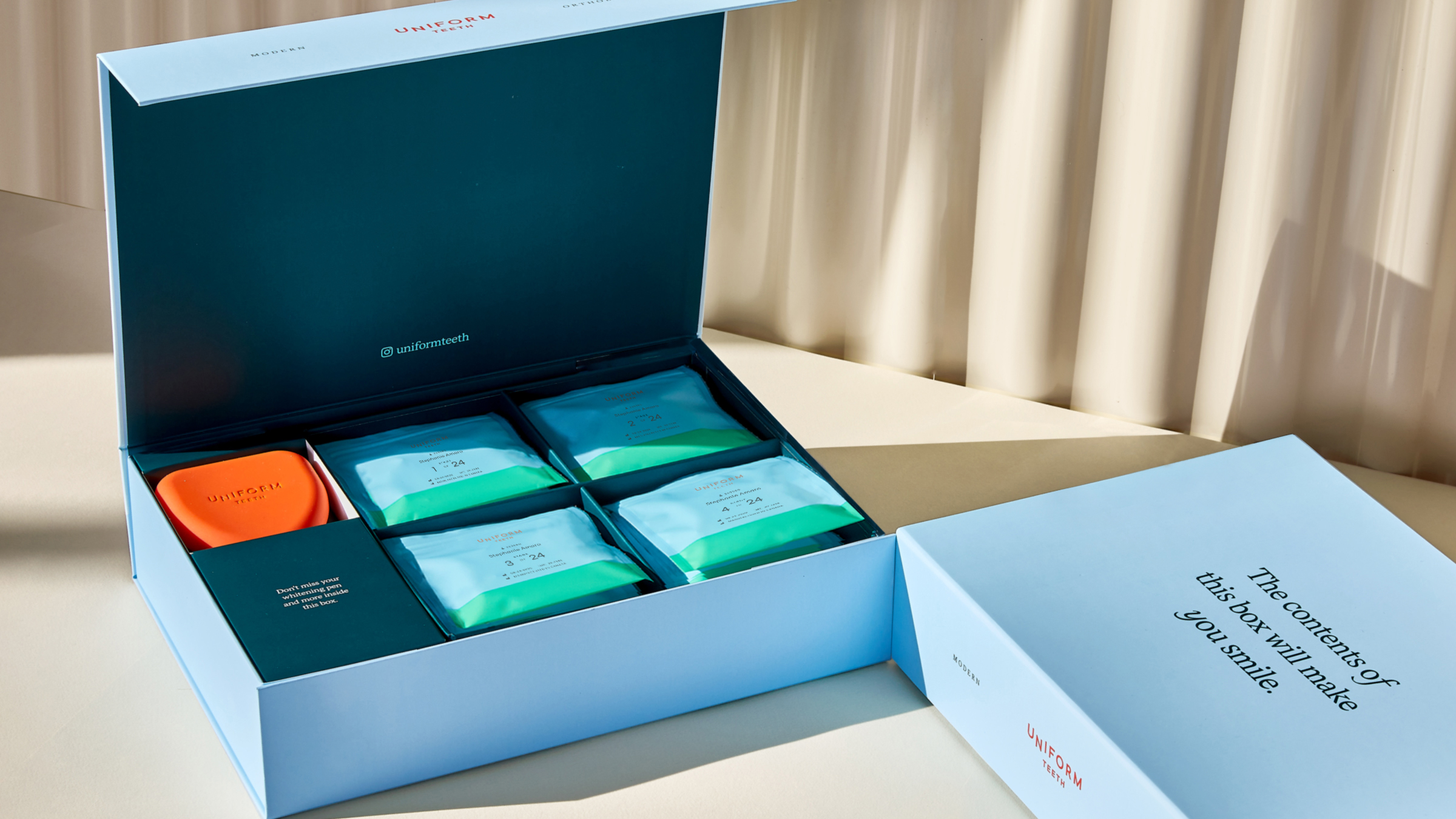 Uniform Teeth | Uniform Teeth Clear Aligner Packaging | The One Club