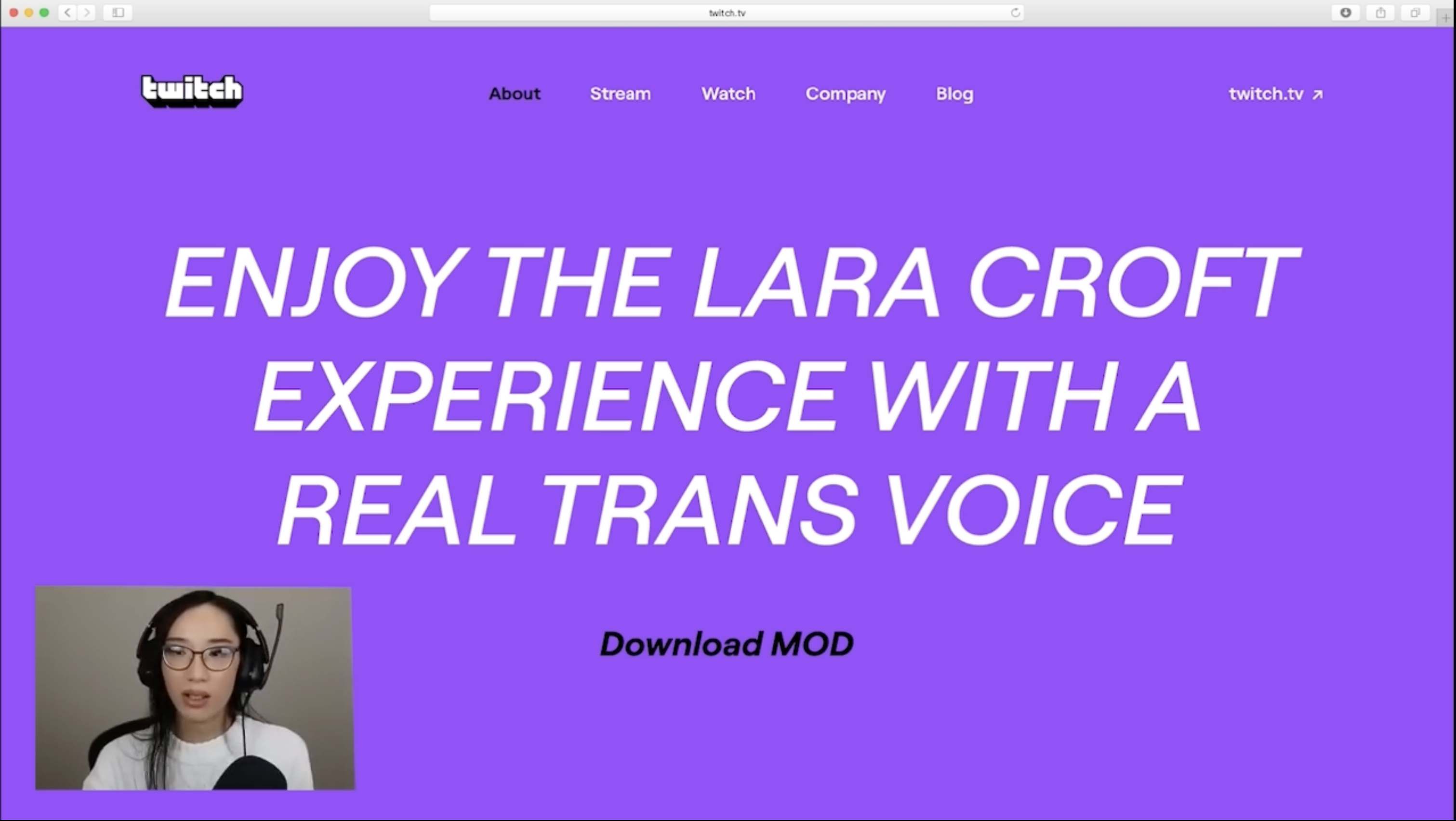 Twitch | Real trans voice | The One Club