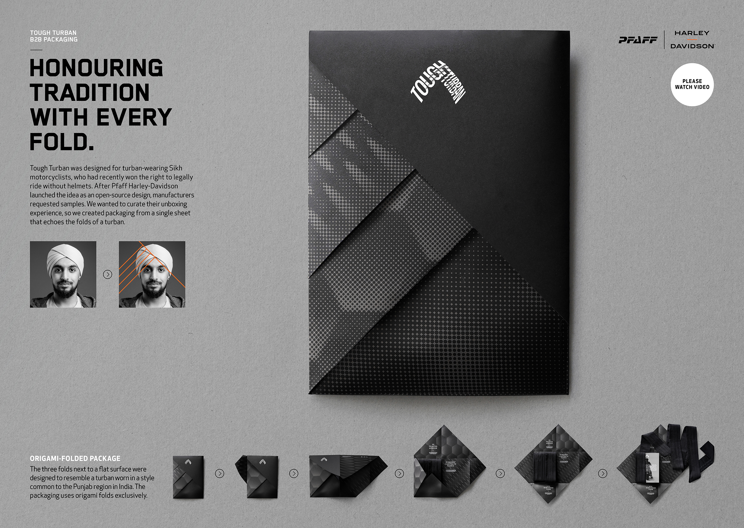 Pfaff Harley-Davidson | Tough Turban: B2B Packaging | The One Club