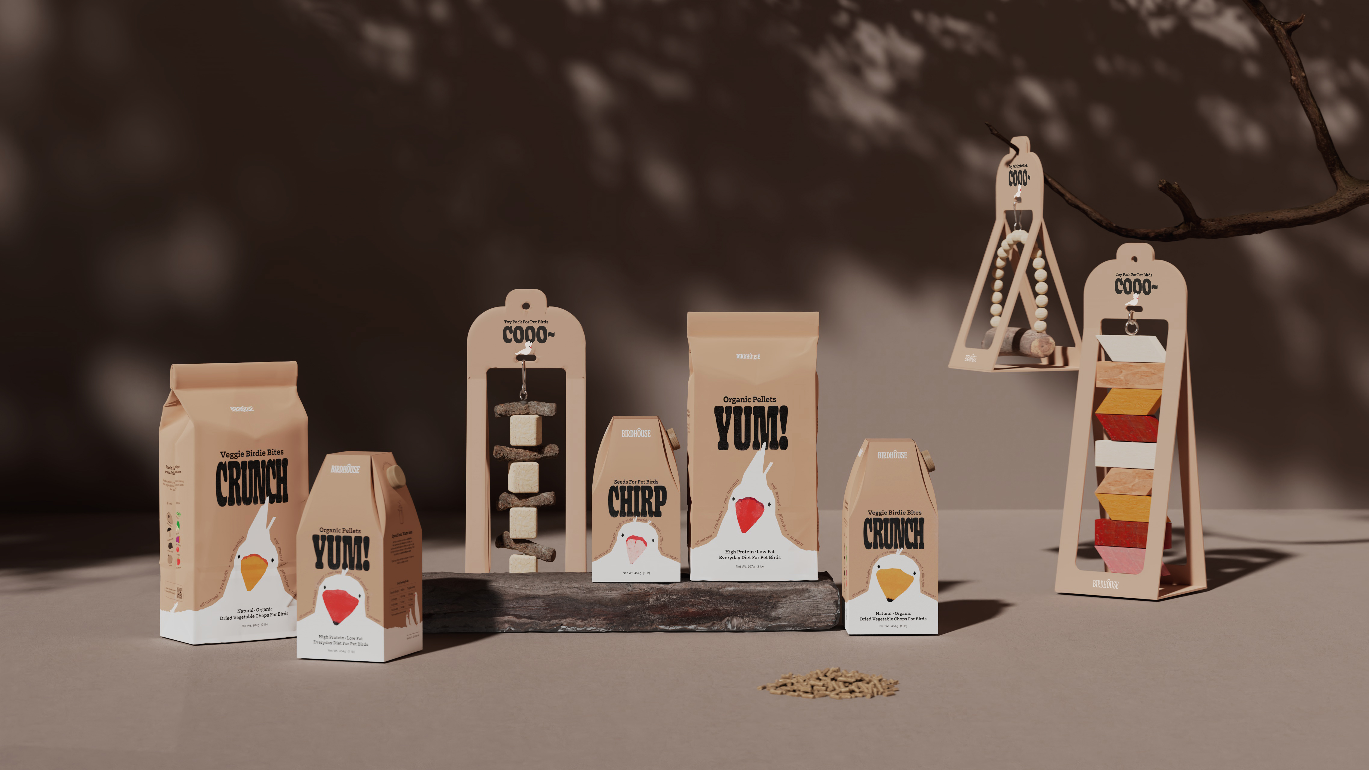 Young Ones ADC | Birdhouse Packaging Design | The One Club