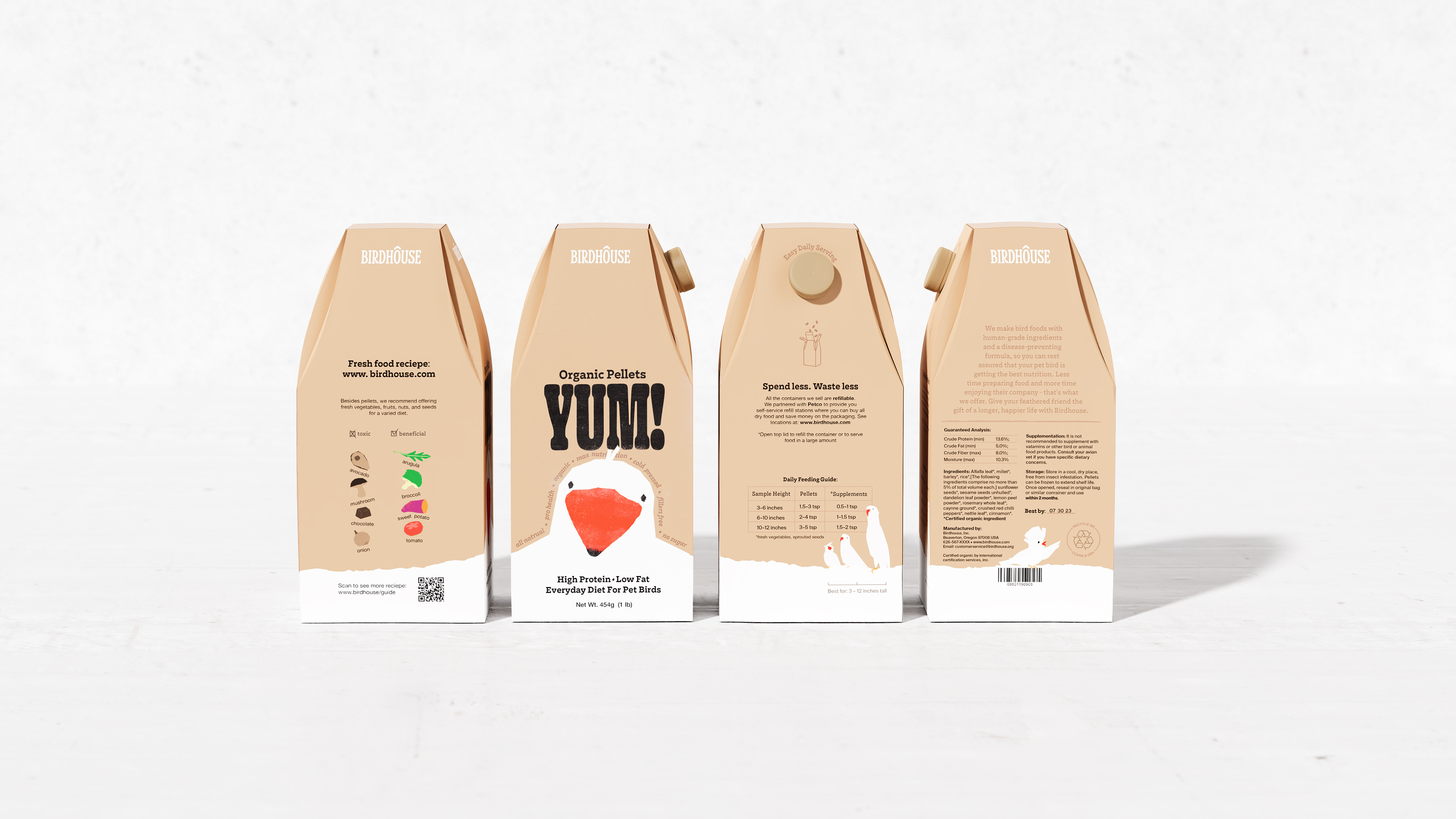 Young Ones ADC | Birdhouse Packaging Design | The One Club