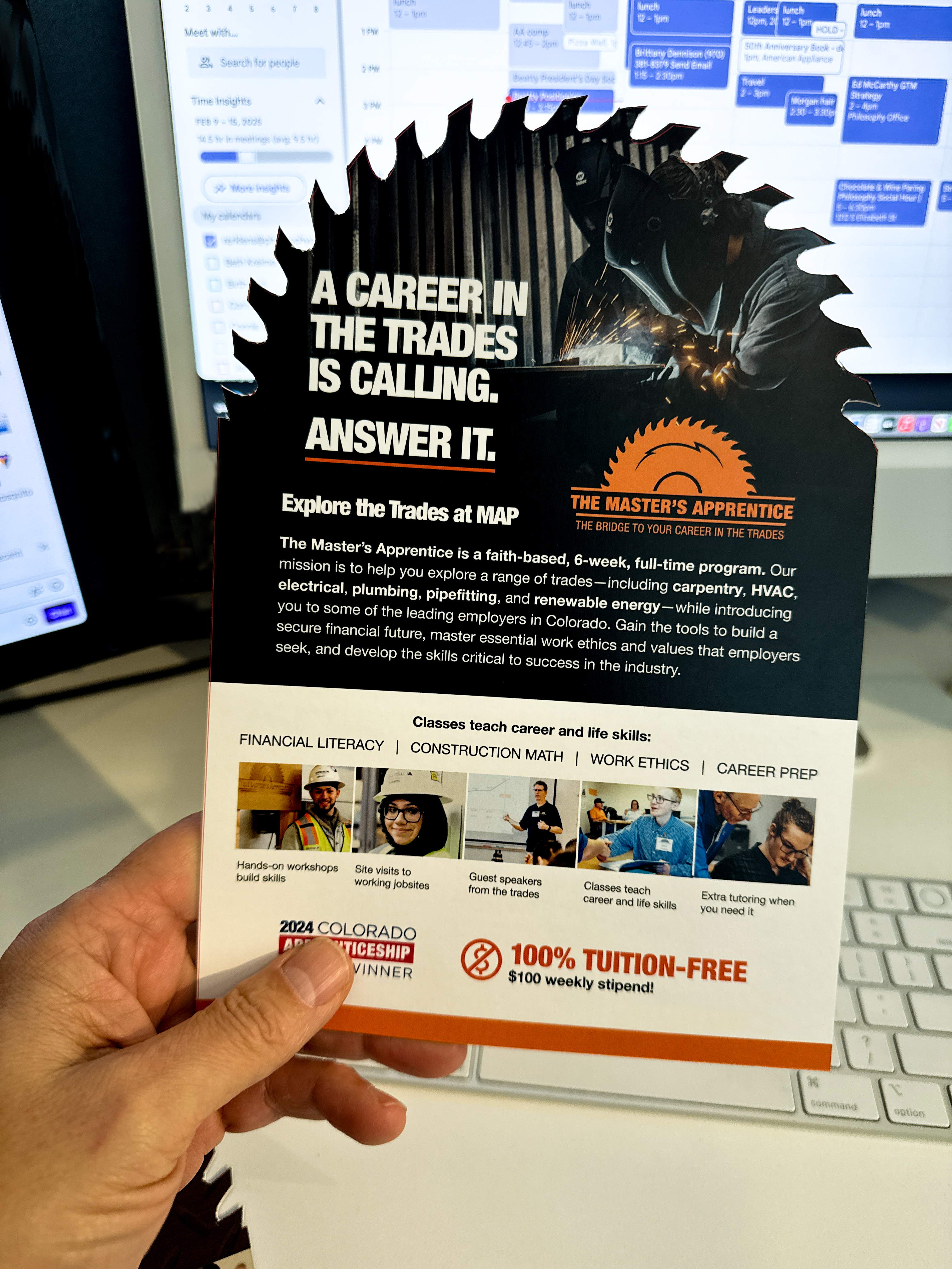 Master's Apprenticeship Program | Student Recruitment Flyer | The One Club