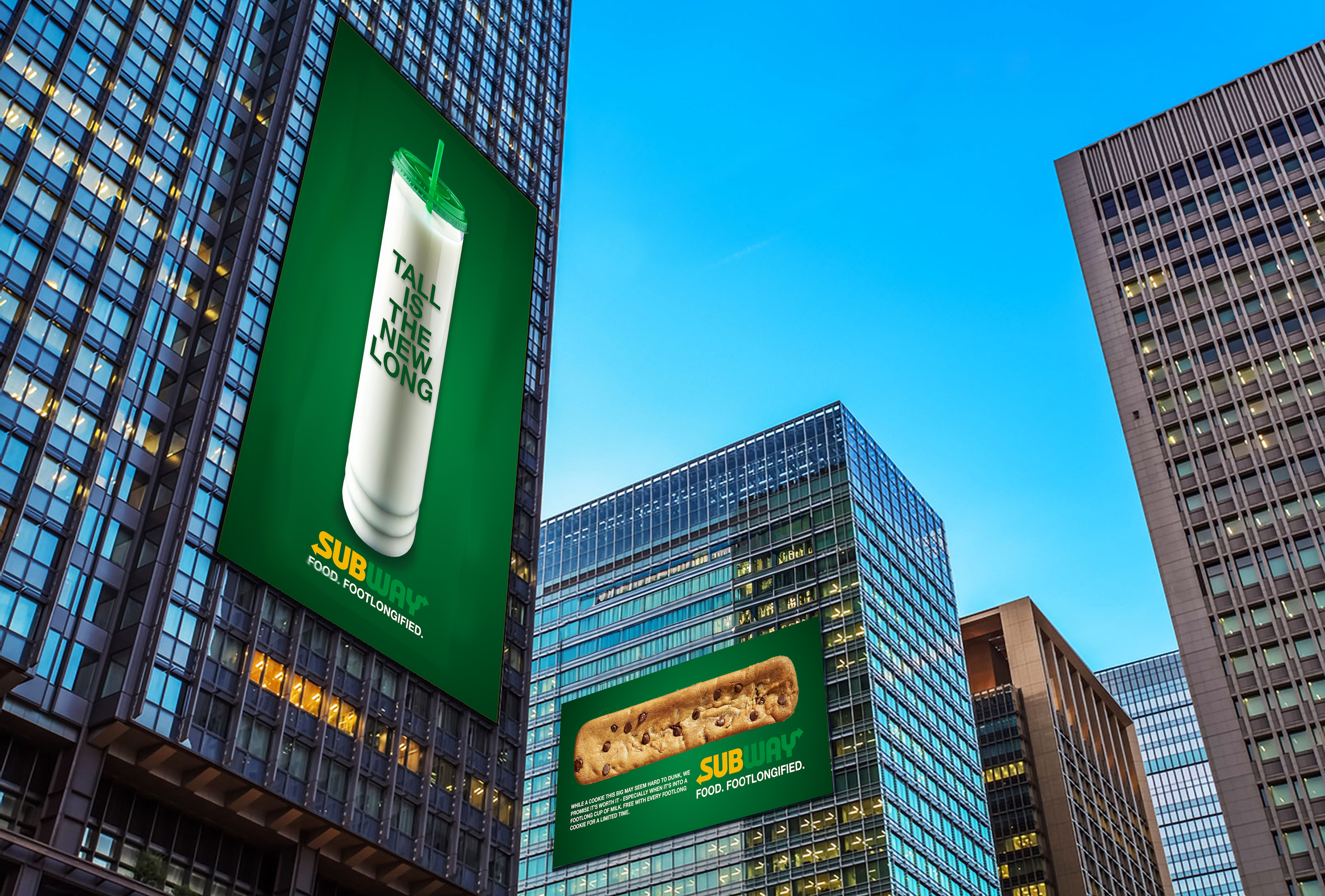 Subway | Foot-Tall Milk | The One Club