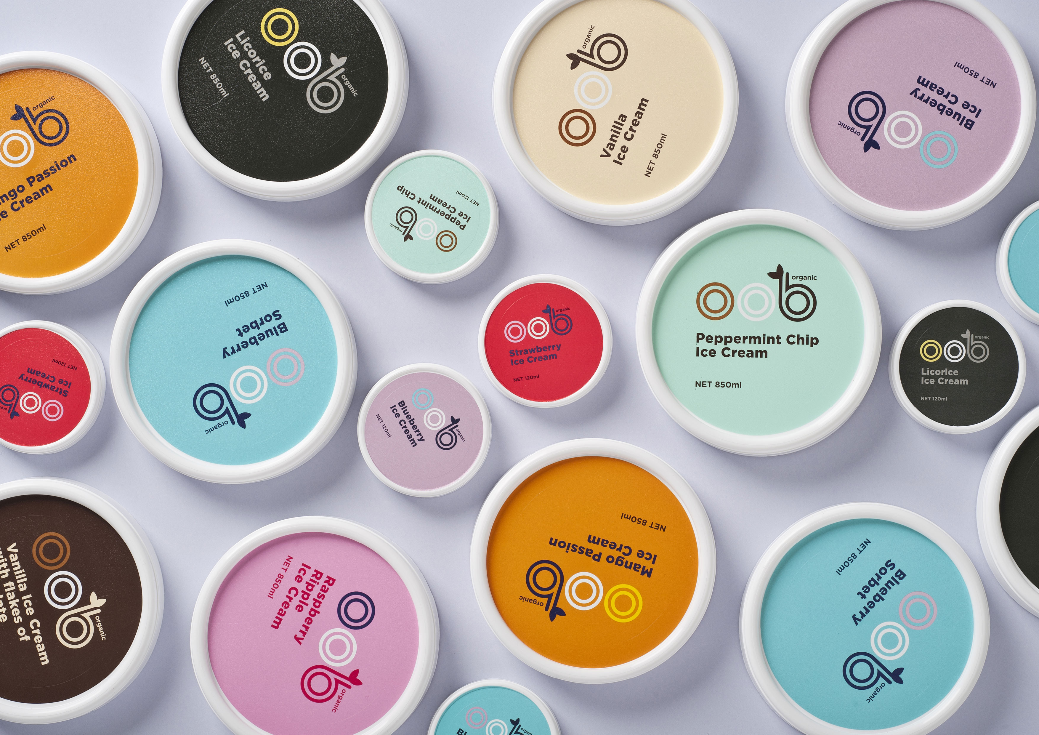 OOB Organic | OOB Ice Cream Packaging | The One Club